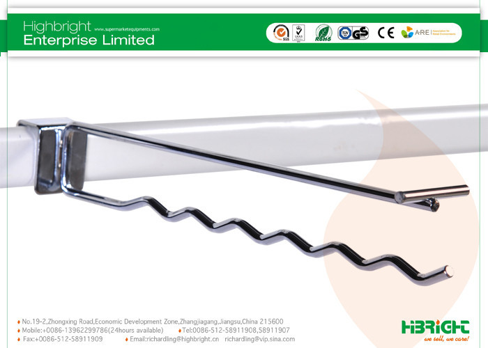 Shop Retail Display Hooks , Chrome Plated